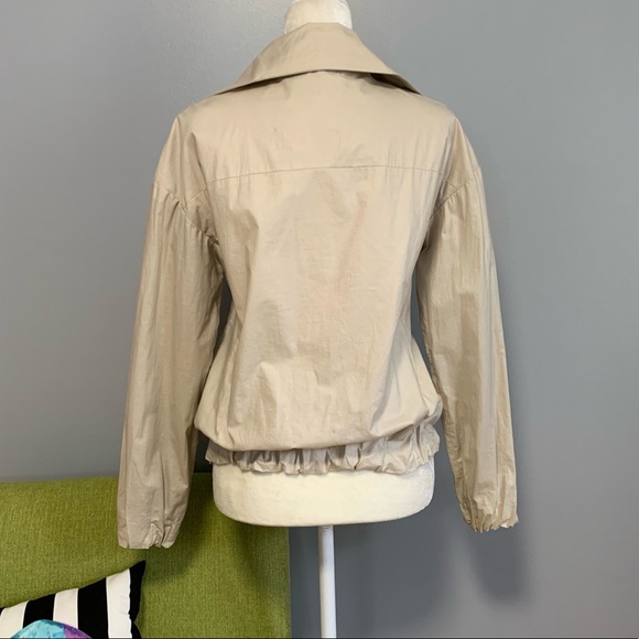 Club Monaco | Jackets & Coats | Club Monaco Tan Elastic Waist Utility ...